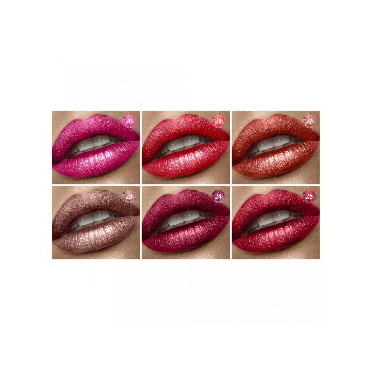 Ruj lichid Show Glow, Revers, Metalic, nr.24, rosu - Mycosmetics