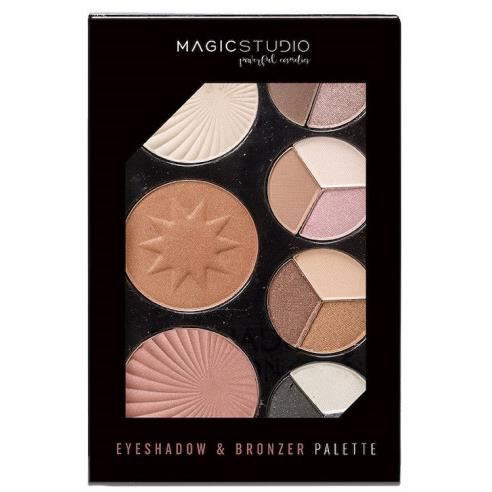 Paleta de fard de pleoape și bronzant Shaky Magic Studio 60709 ...