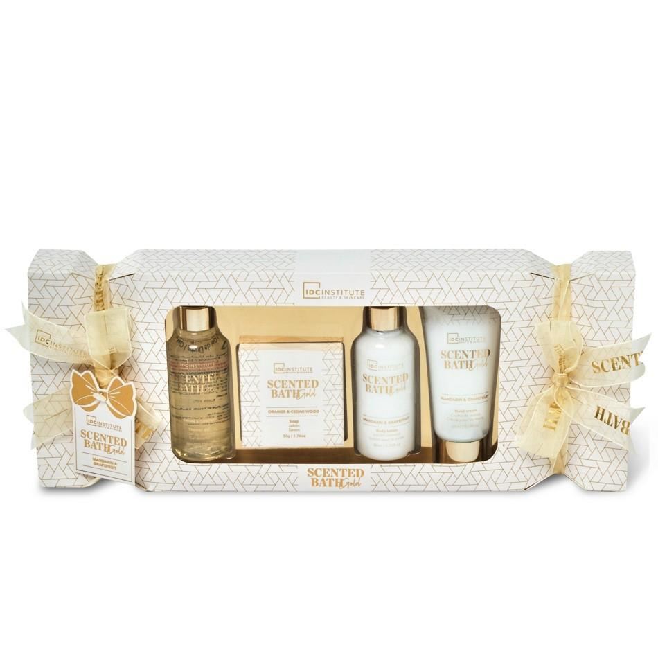 Pachet cu 4 produse de ingrijire Scented Gold IDC Institute 98188, 275 ...