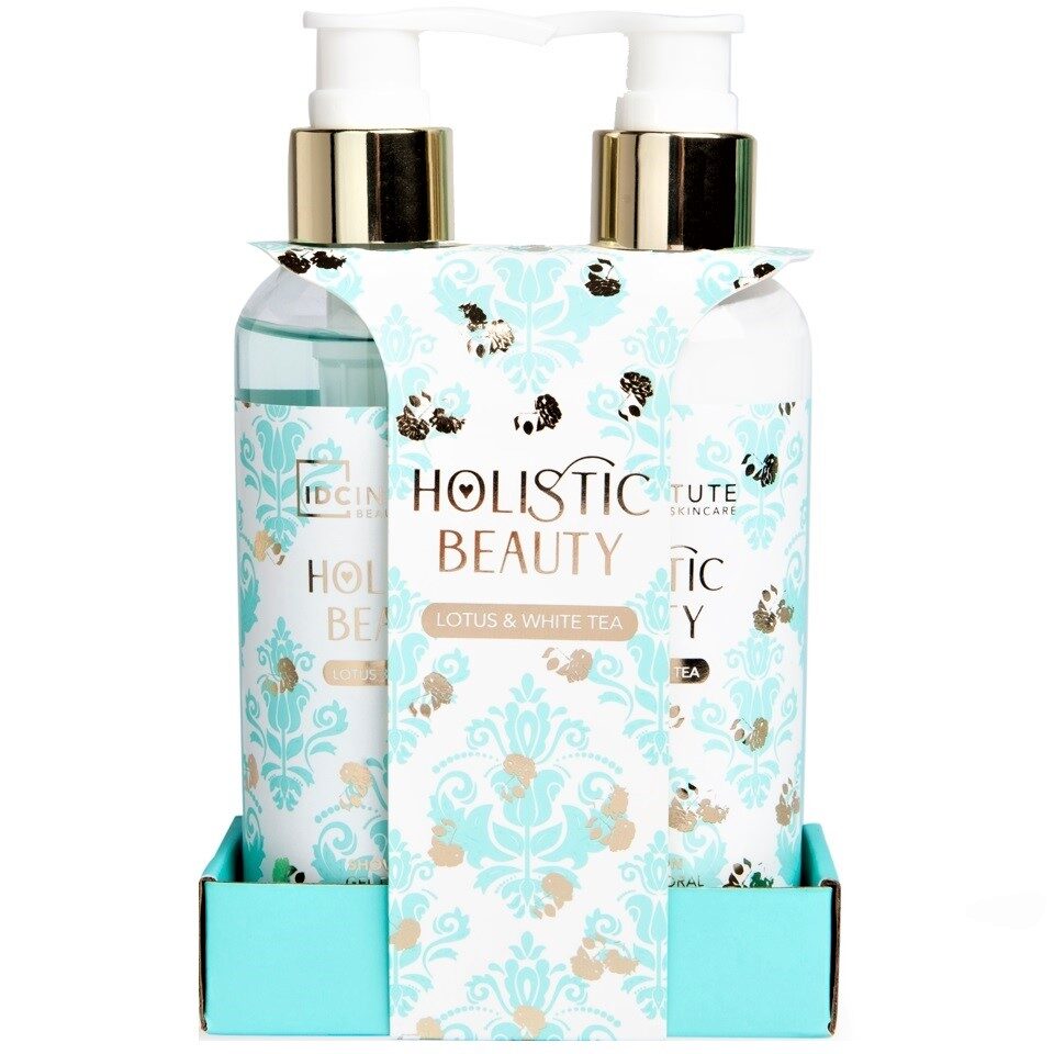Set gel dus, lotiune corp Holistic Beauty, IDC Institute 75015, 360 ml ...