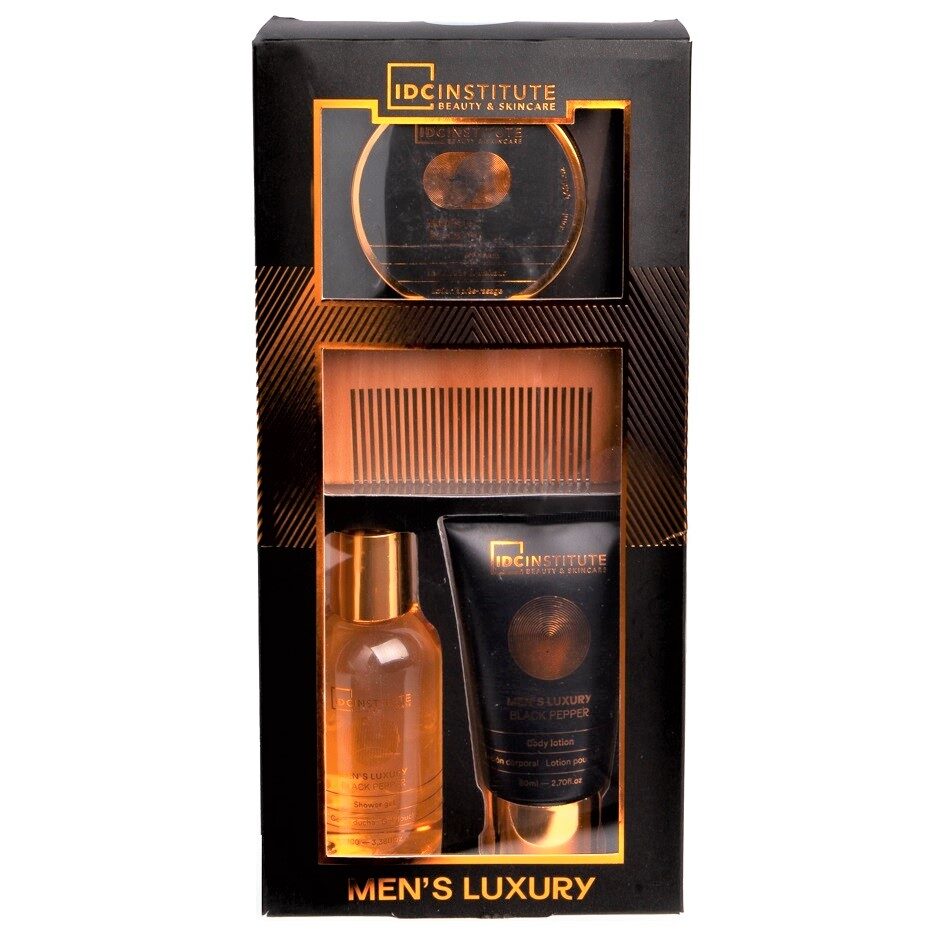 Set gel de dus, lotiune de corp si balsam dupa ras Men's Luxury Go Out ...