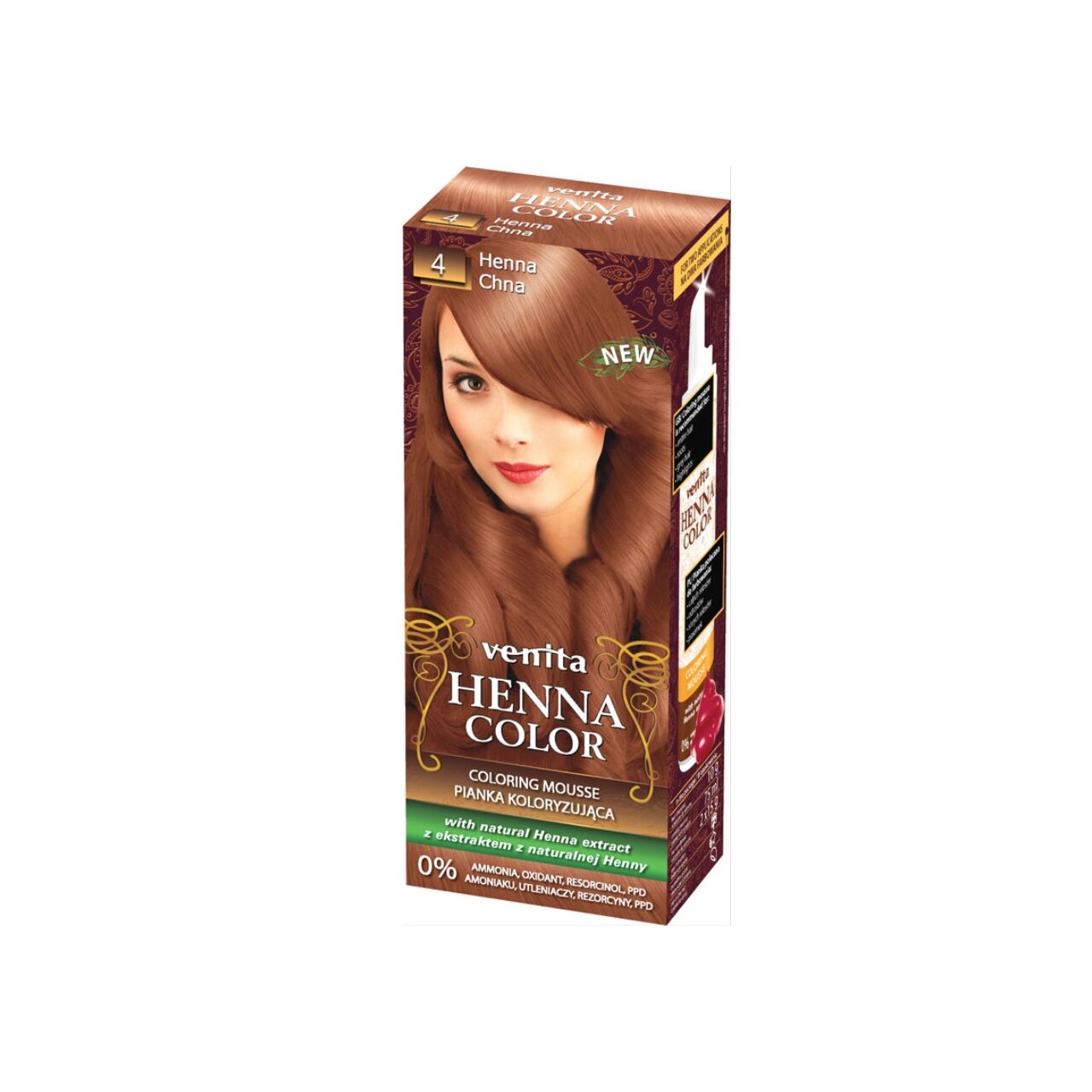 Spuma Coloranta pentru Par, pe baza de Henna, Venita, nuante de blond ...