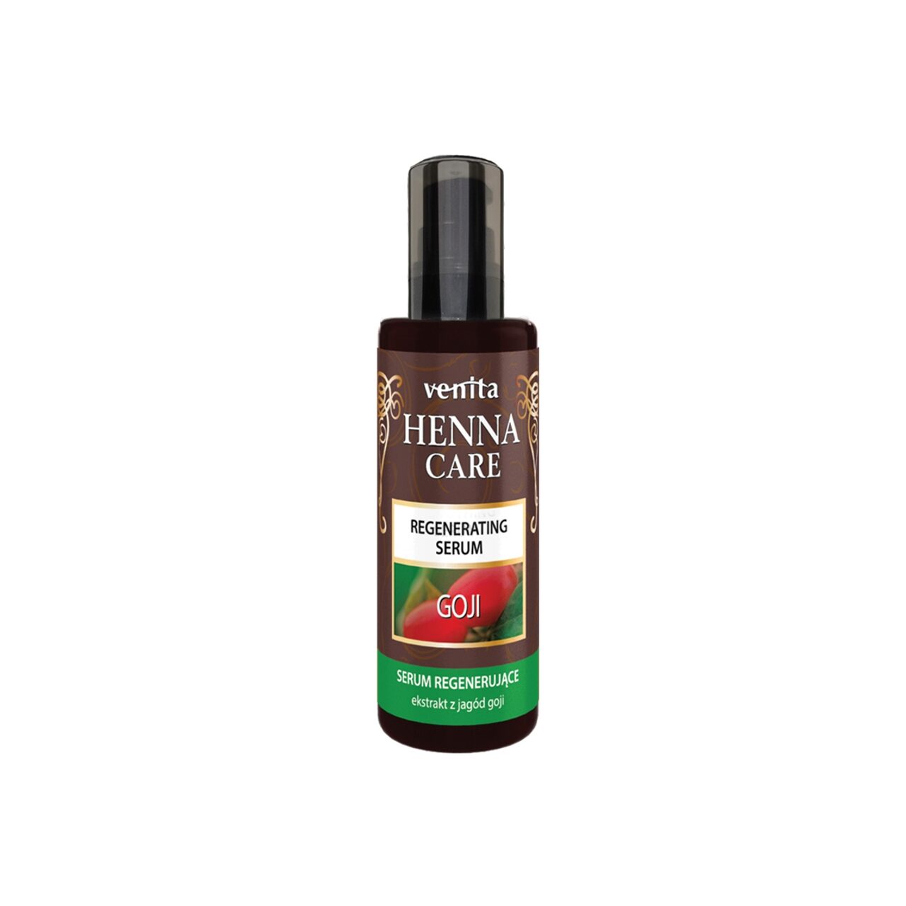 Ser pentru par regenerant, Henna Care, Venita, cu extract de goji, 50ml ...